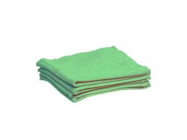 Chiffons microfibre vert - 40x40 cm. / 320 gsm